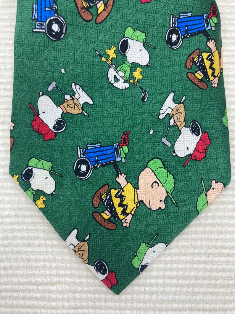 Vintage Peanuts Golf Day With Snoopy Charlie Brown and Woodstock Golf ...