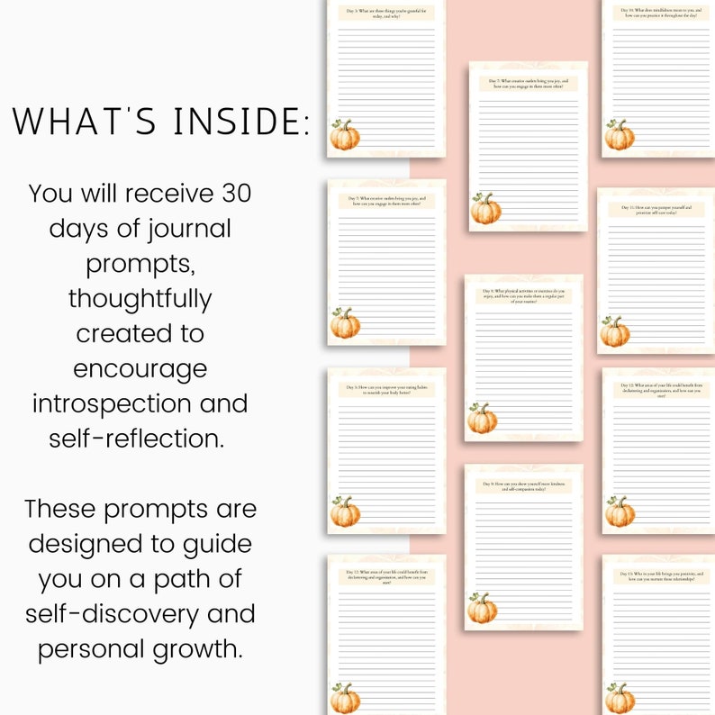 Self Care Journal, 30 Day Journal, Mental Health Printables, Wellness Products, Self-help ...