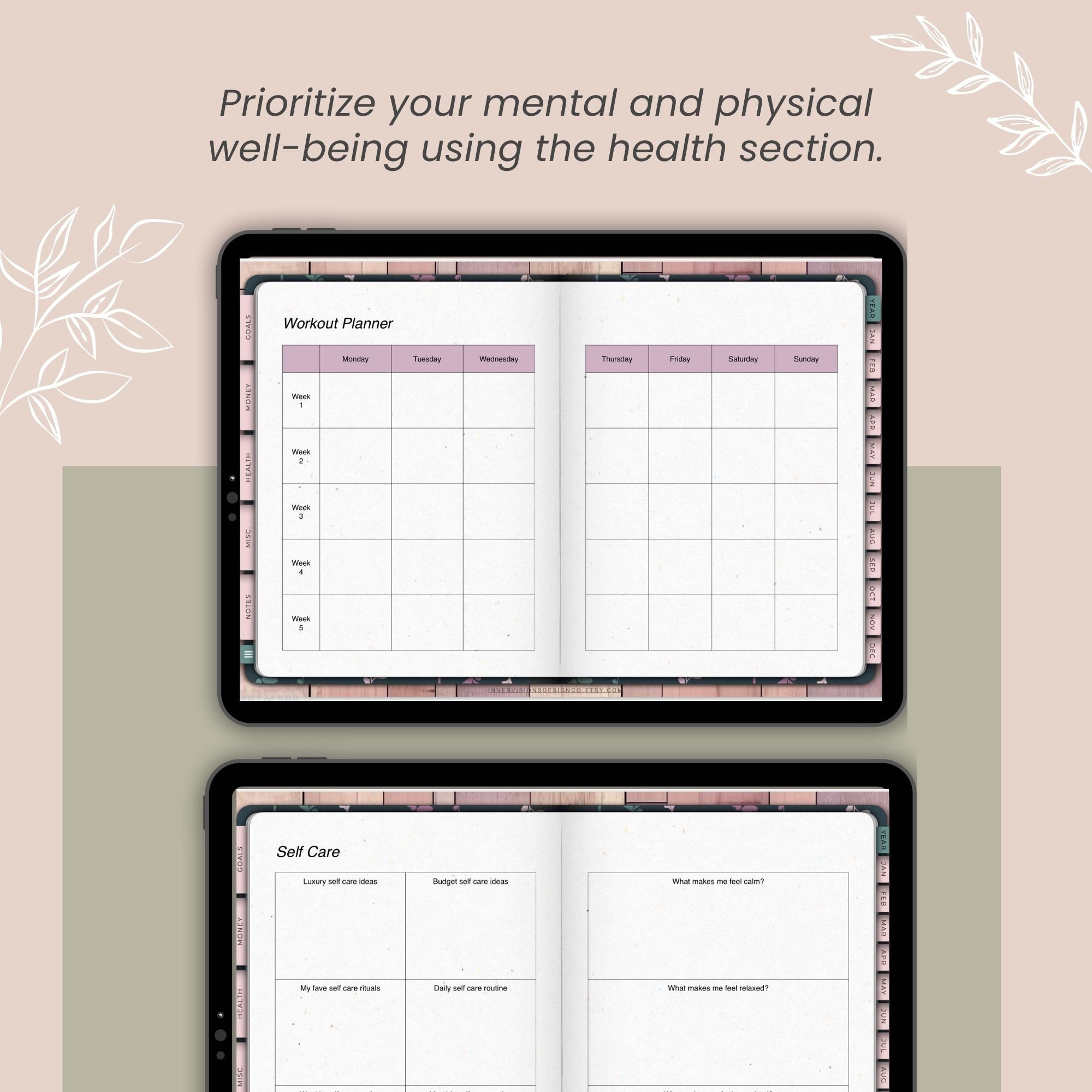 2024 Dated Digital Planner, Ultimate Life Planner, Daily Habit Tracker ...
