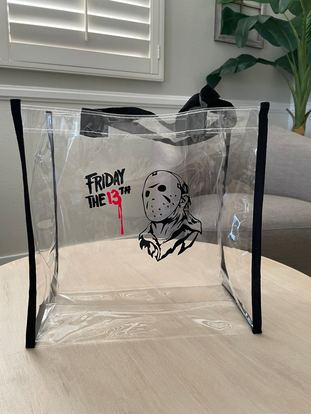 Jason-friday the 13th Tote Bag halloween Tote Bag Jason Stadium ...