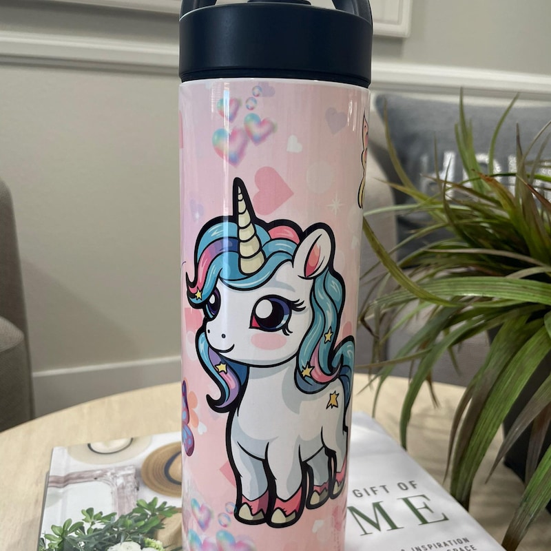 Character Water Bottle - Etsy