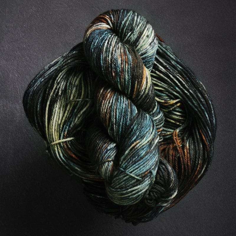 Hand Dyed Sw Merino Yarn - Etsy