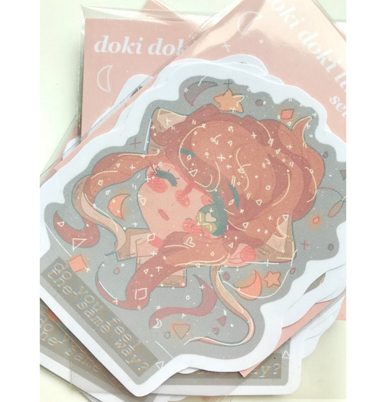 Doki Doki Literature Club Stickers Monika Sayori Yuri | Etsy UK