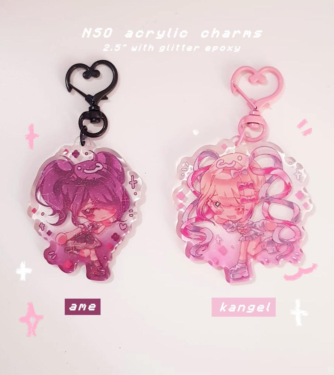 Needy Streamer Overload Acrylic Charms 2.5 Double Sided Keychain - Etsy ...
