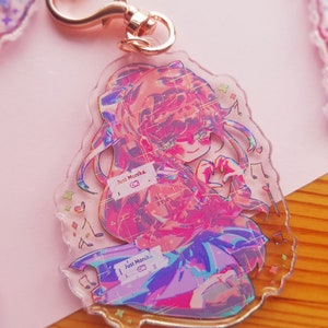 Doki Doki Literature Club Acrylic Charms - 3" Acrylic Keychains With ...