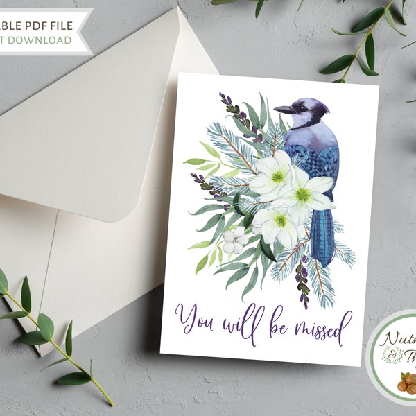 Farewell Card - Etsy