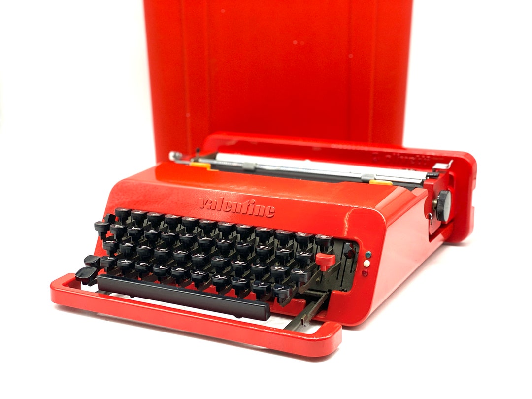 Modern Ettore Sottsass Design for Olivetti "valentine" - Red Manual ...