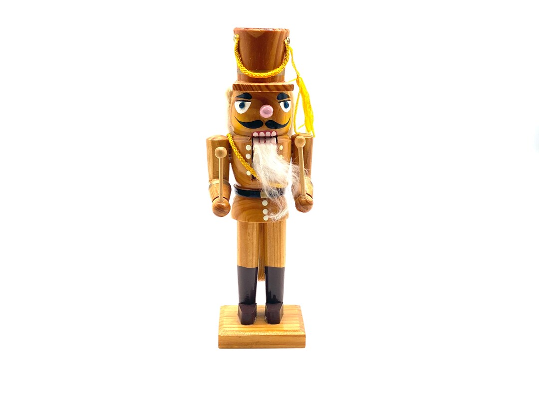 Vintage German Nussknacker Nutcracker, Handmade Wood Christmas Decor - Etsy