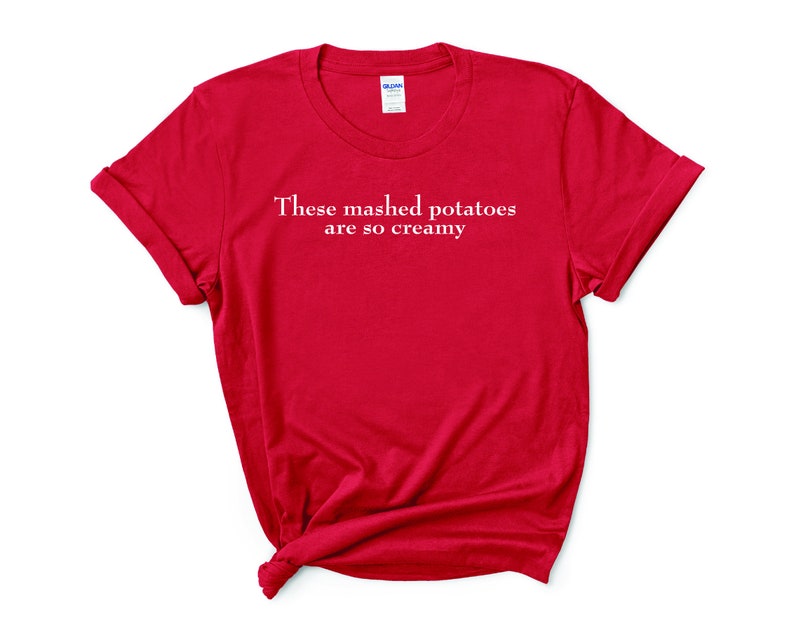 Mashed Potatoes Thanksgiving Graphic T-shirt, While You Were Sleeping ...