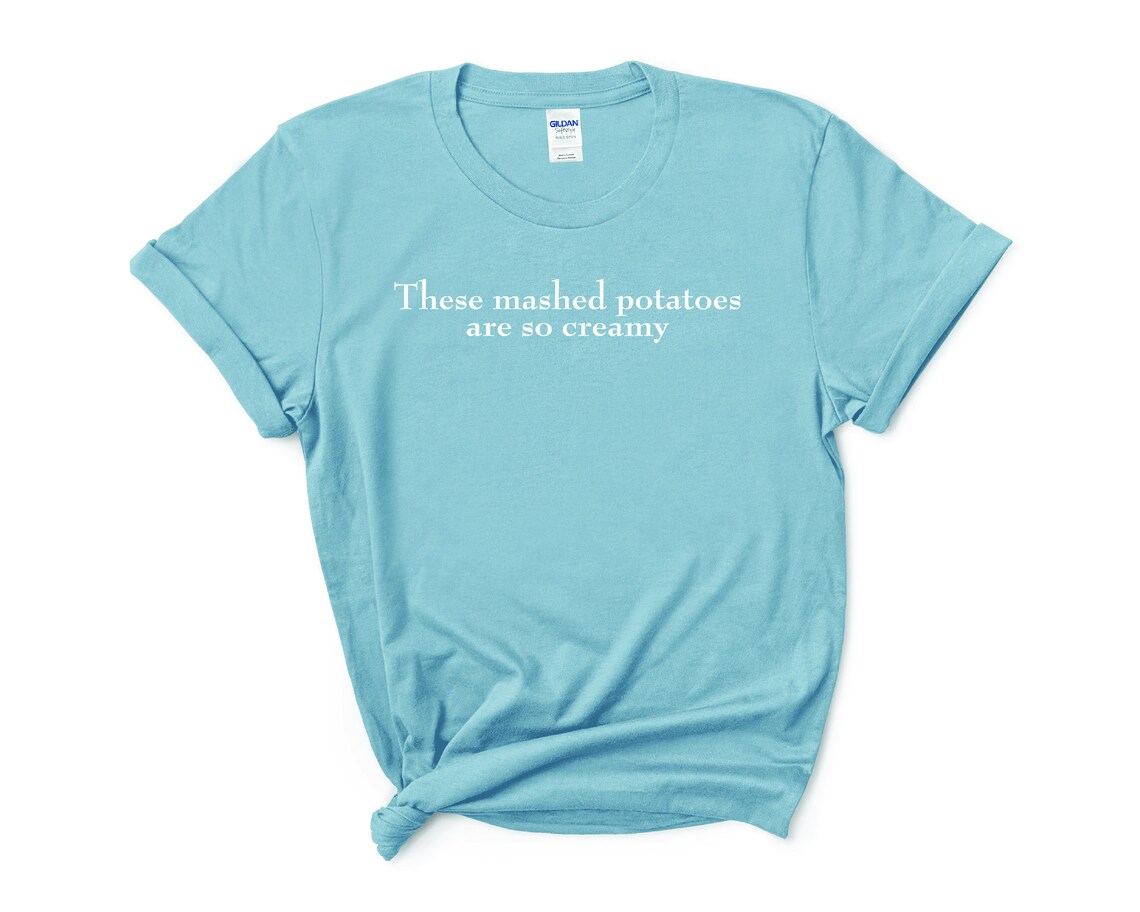 Mashed Potatoes Thanksgiving Graphic T-shirt, While You Were Sleeping ...