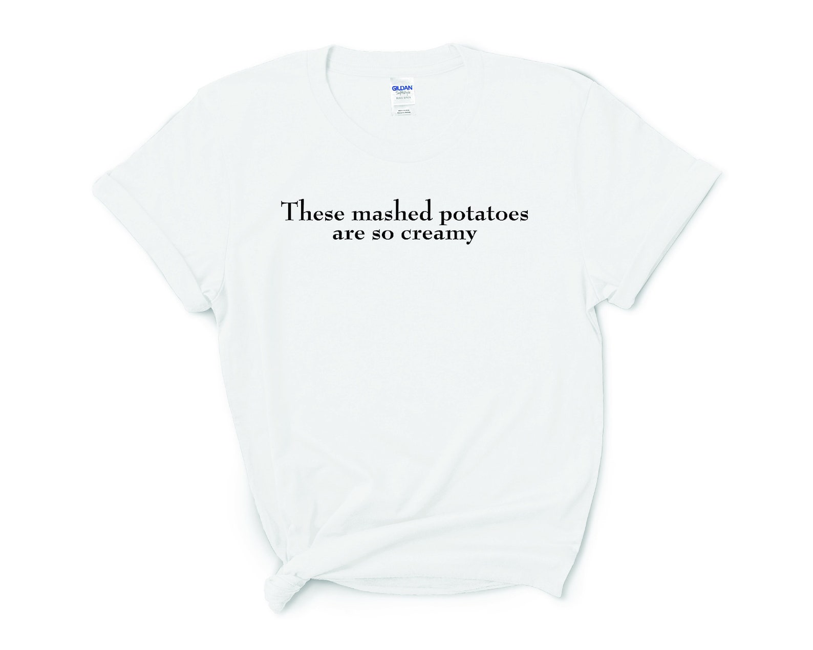 Mashed Potatoes Thanksgiving Graphic T-shirt, While You Were Sleeping ...
