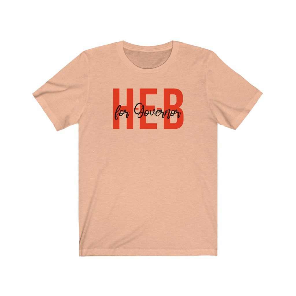 HEB T-Shirt HEB Voor Gouverneur T-Shirt Texas HEB T-Shirt | Etsy