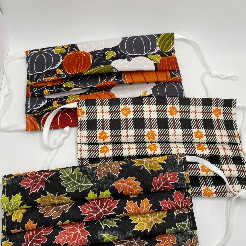Autumn Face Masks - Etsy