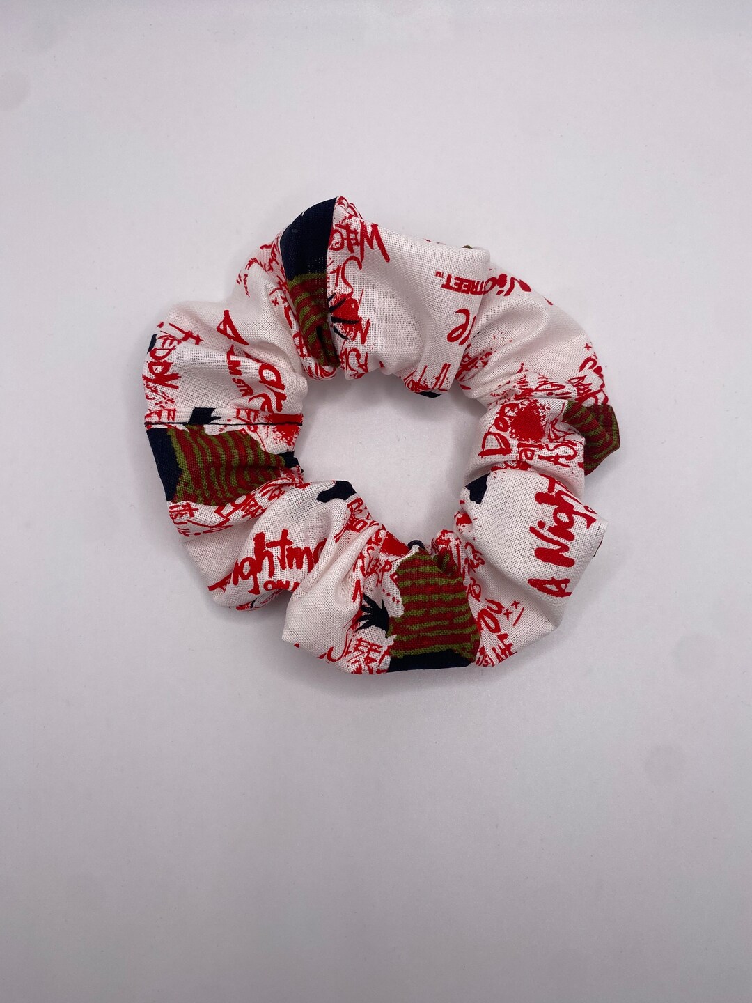 Nightmare on Elm Freddy's Nightmare Halloween Scrunchie | Halloween ...
