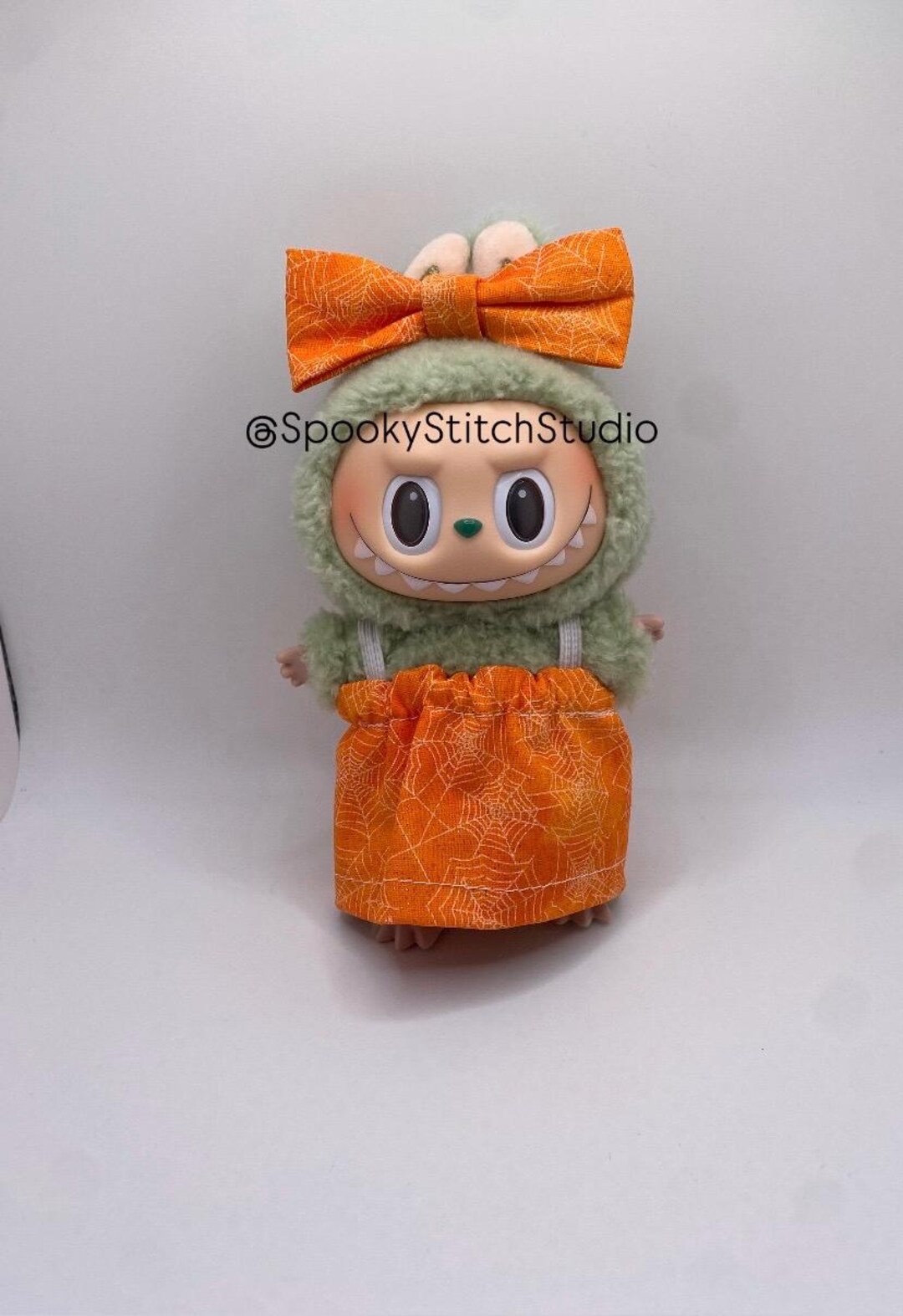 Labubu Spider Web Halloween Dress | Labubu Dress | Labubu | Labubu Hair ...