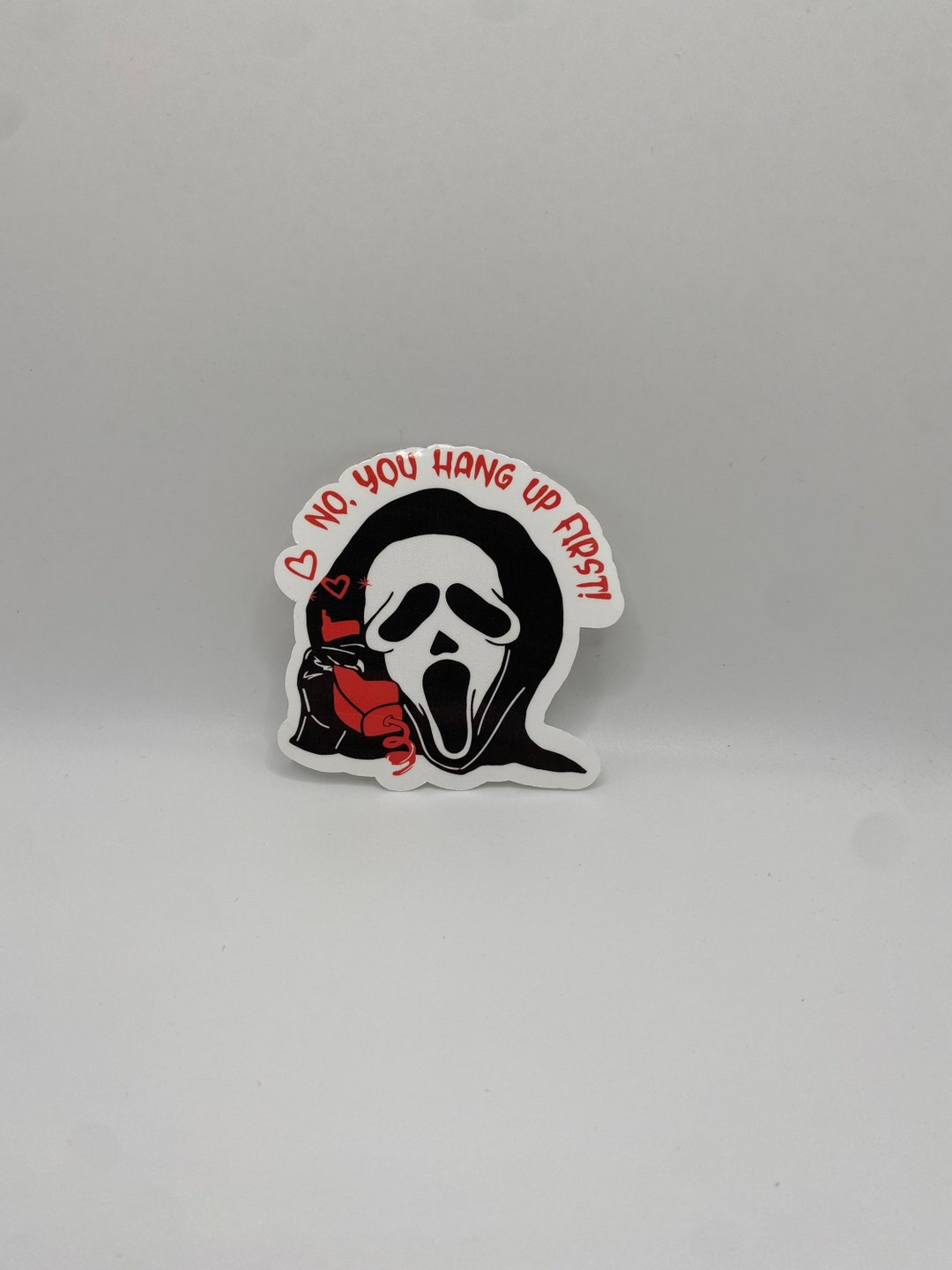 Scream Sticker Waterproof Scream Sticker Halloween Sticker 90s Horror ...