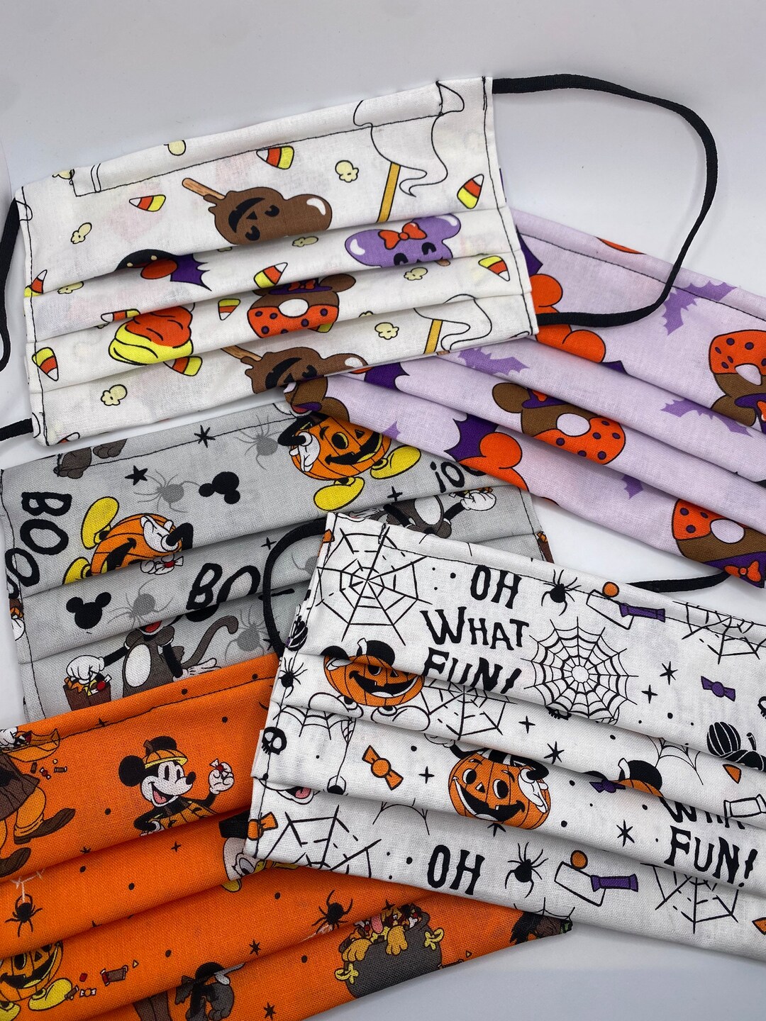 Halloween Face Masks Nose Wire, Adjustable Ear Loops | Halloween Face ...