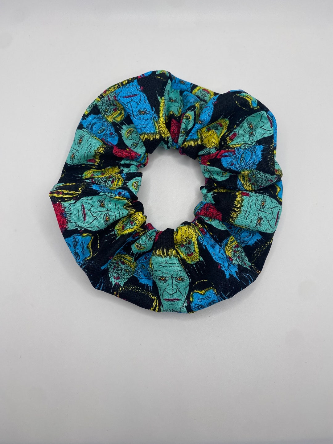 Halloween Monsters Scrunchie | Halloween Scrunchie | Monster Scrunchie ...