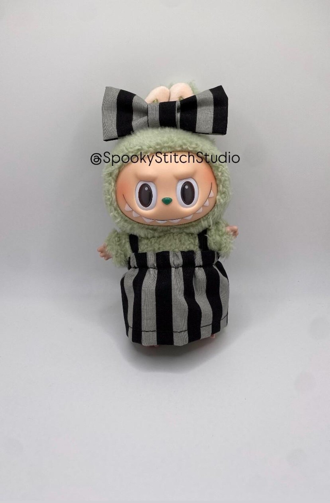 Labubu Beetlejuice Halloween Dress | Labubu Dress | Labubu | Labubu ...