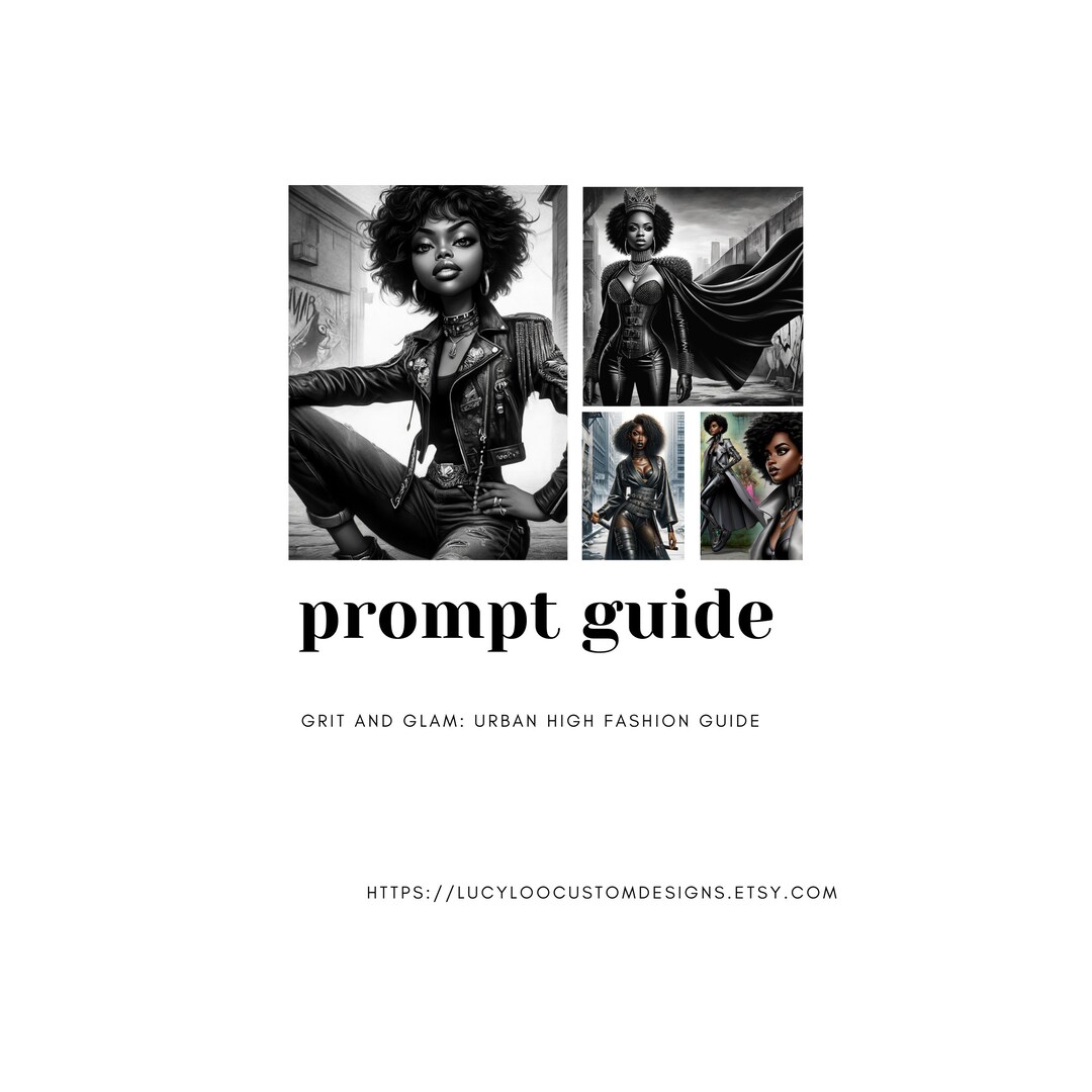 Grit and Glam: Urban High Fashion Guide - Etsy