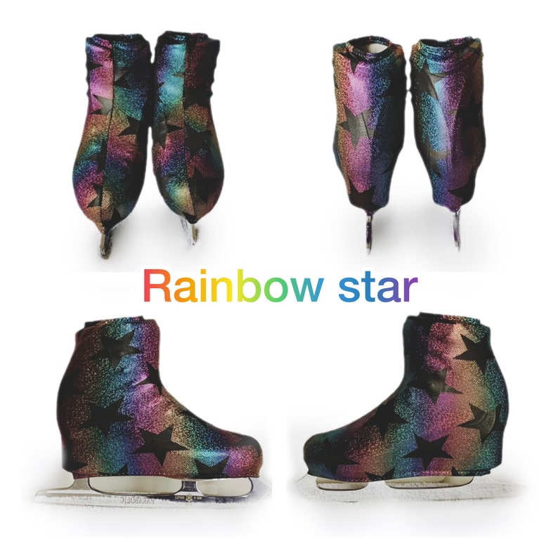 Skate Boot Covers to Match Skirts, Dresses or Jackets. Various Sizes ...