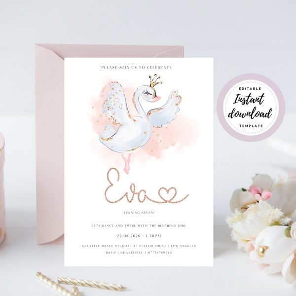 Swan Lake Ballerina - Etsy