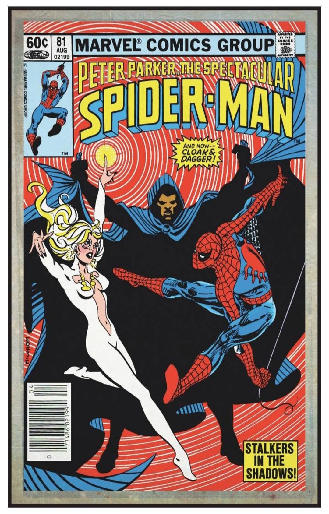 Marvel Comics Spectacular Spiderman Featuring Cloak and Dagger #81 ...