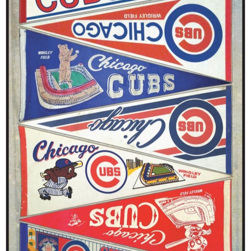 Vintage Chicago Cubs Flag - Etsy