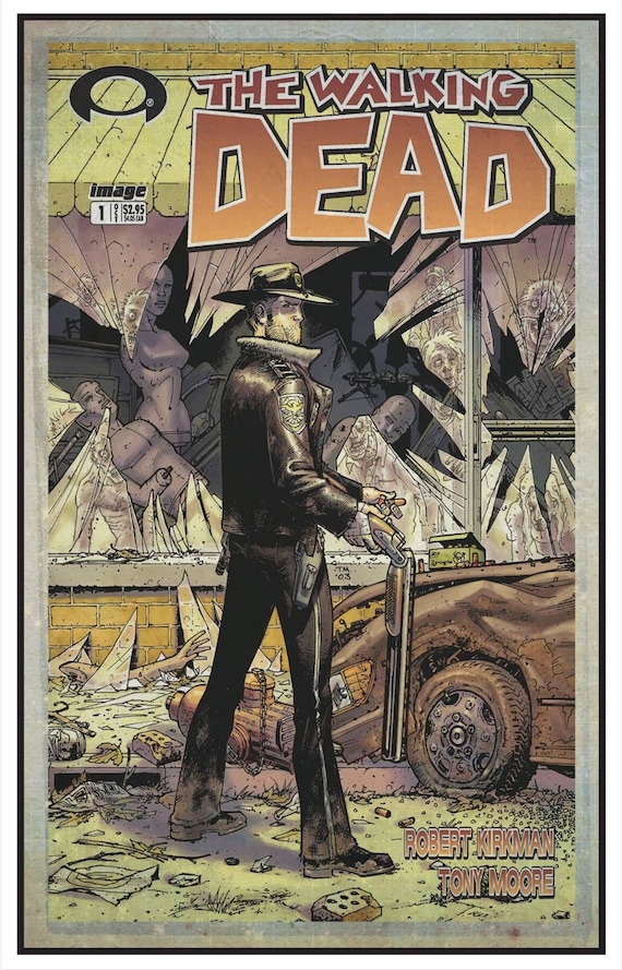 Walking Dead Comic Book Covers