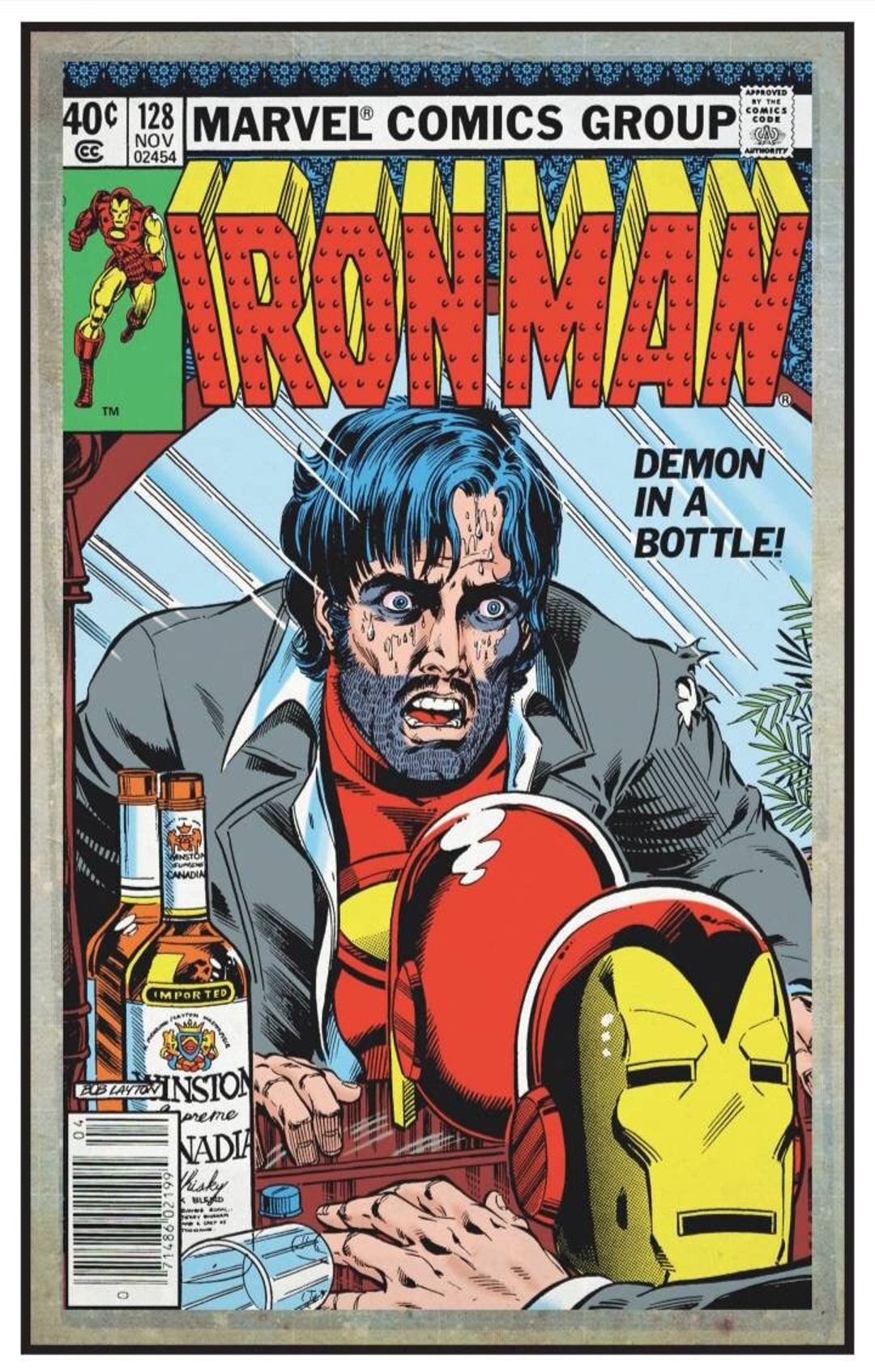 Marvel Comics Iron Man #128 Cover Print 11 by 17 or 8.5 by 11 (not the ...