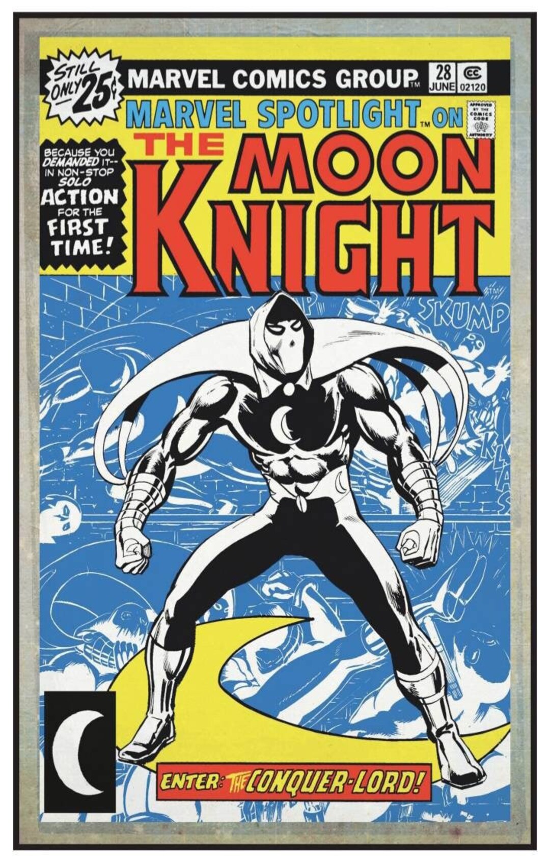 Marvel Spotlight on Moon Knight #28 Cover Print 11 by 17 or 8.5 by 11 ...