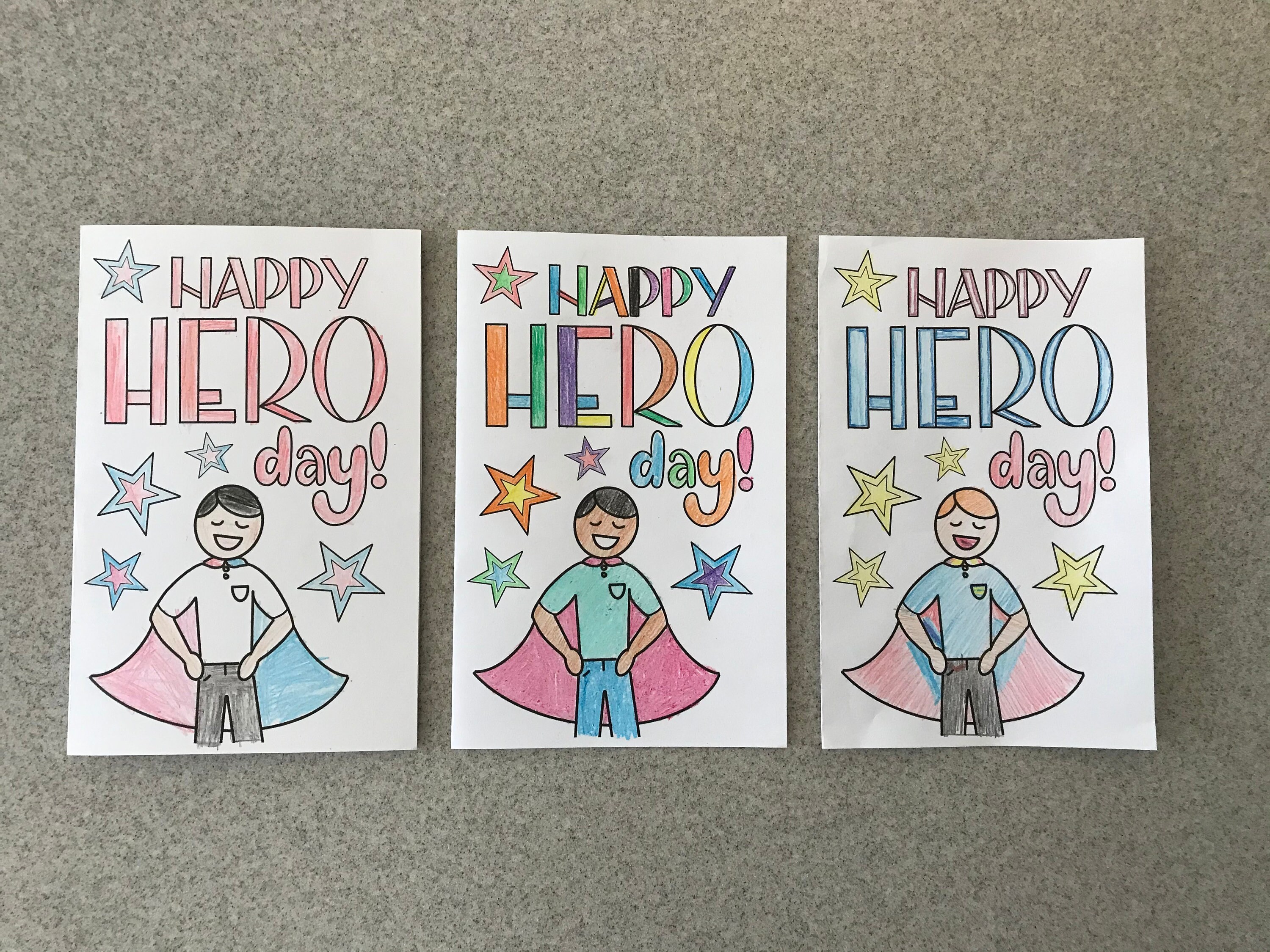 Printable Coloring Page, Fathers Day Card, Instant Download, Everyday ...