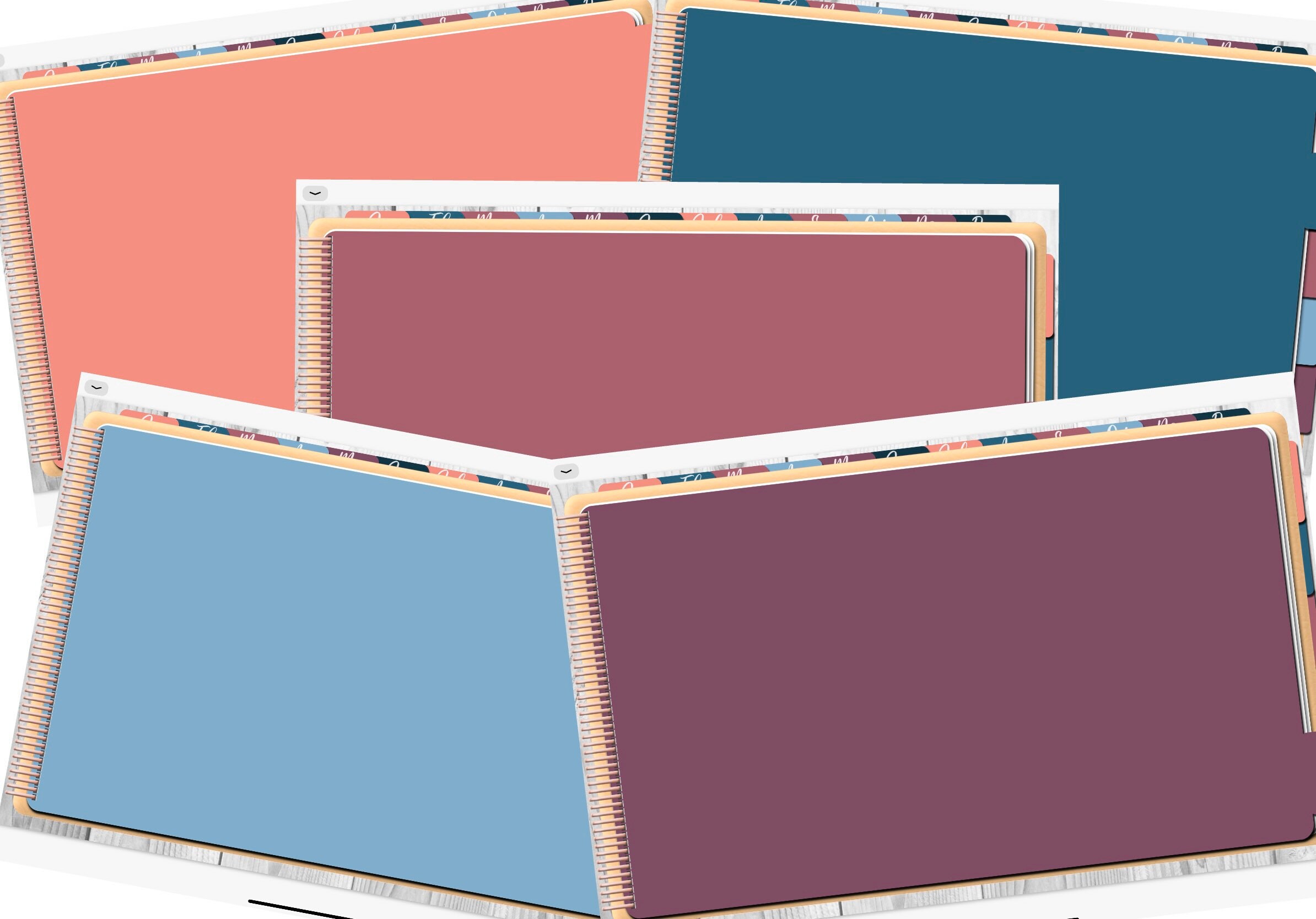 MONDAY START Undated Sunshine Digital Planner - Etsy UK