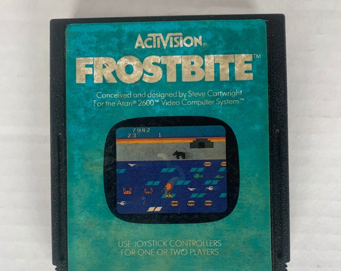 Vintage 1983 Atari Frostbite by Activision, Atari 2600 VCS Frostbite by ...