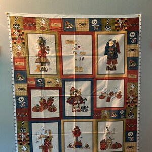 Ghosts in the Pumpkin Patch Quilt Panel 3735, Ghosts in the Pumpkin ...