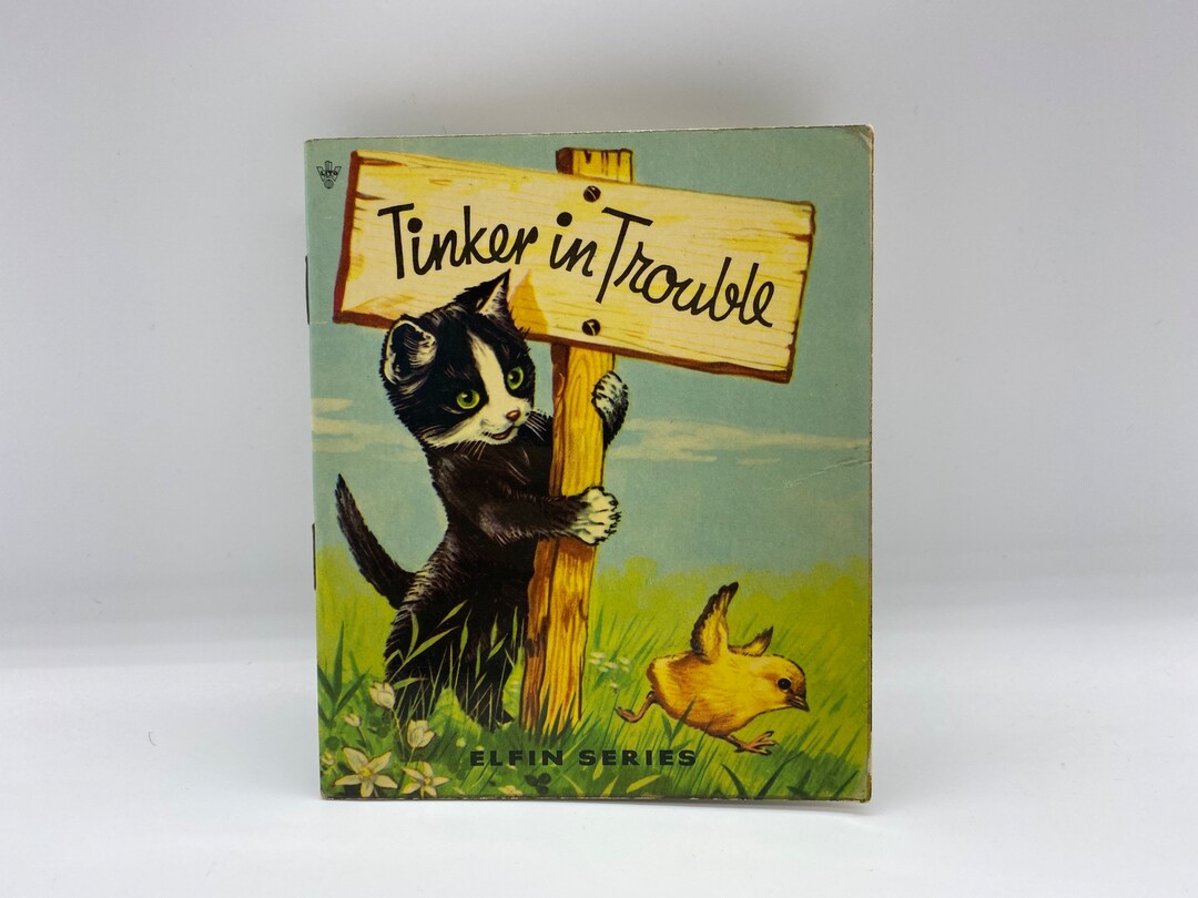 Vintage Tinker in Trouble Elfin Series Book, 1950’s Tinker in Trouble ...