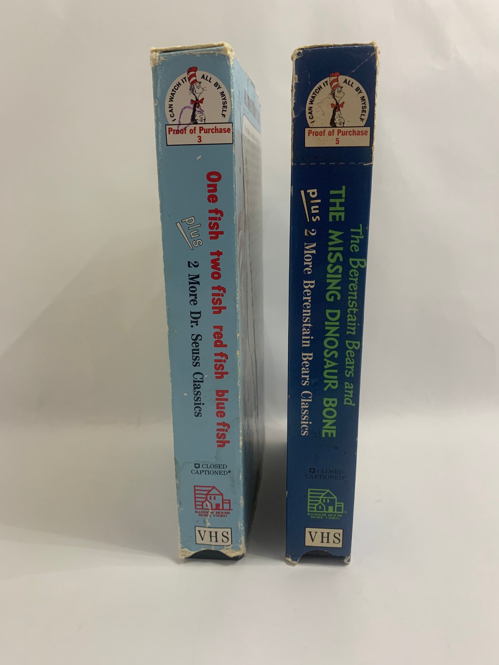 Vintage Dr. Seuss VHS Beginner Book Video One Fish Two Fish | Etsy