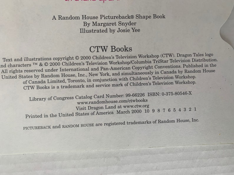 Dragon Tales Ord and the Shining Star Book 2000 CTW - Etsy