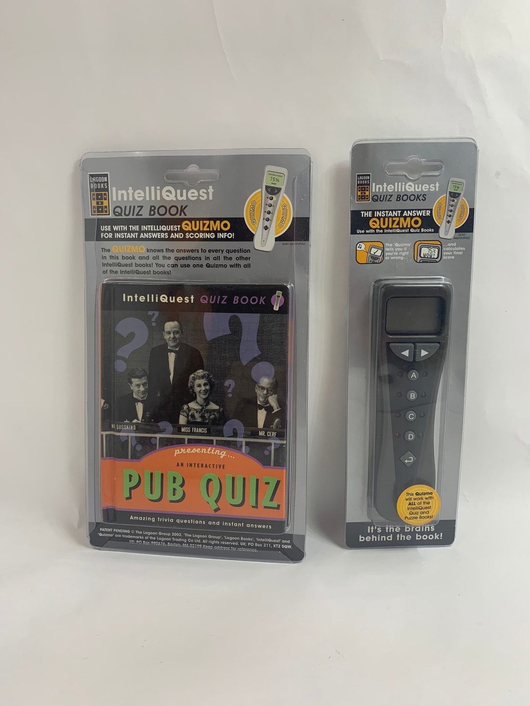 Intelliquest Quiz Books, the Instant Answer Quizmo & Quiz Book, Pub ...