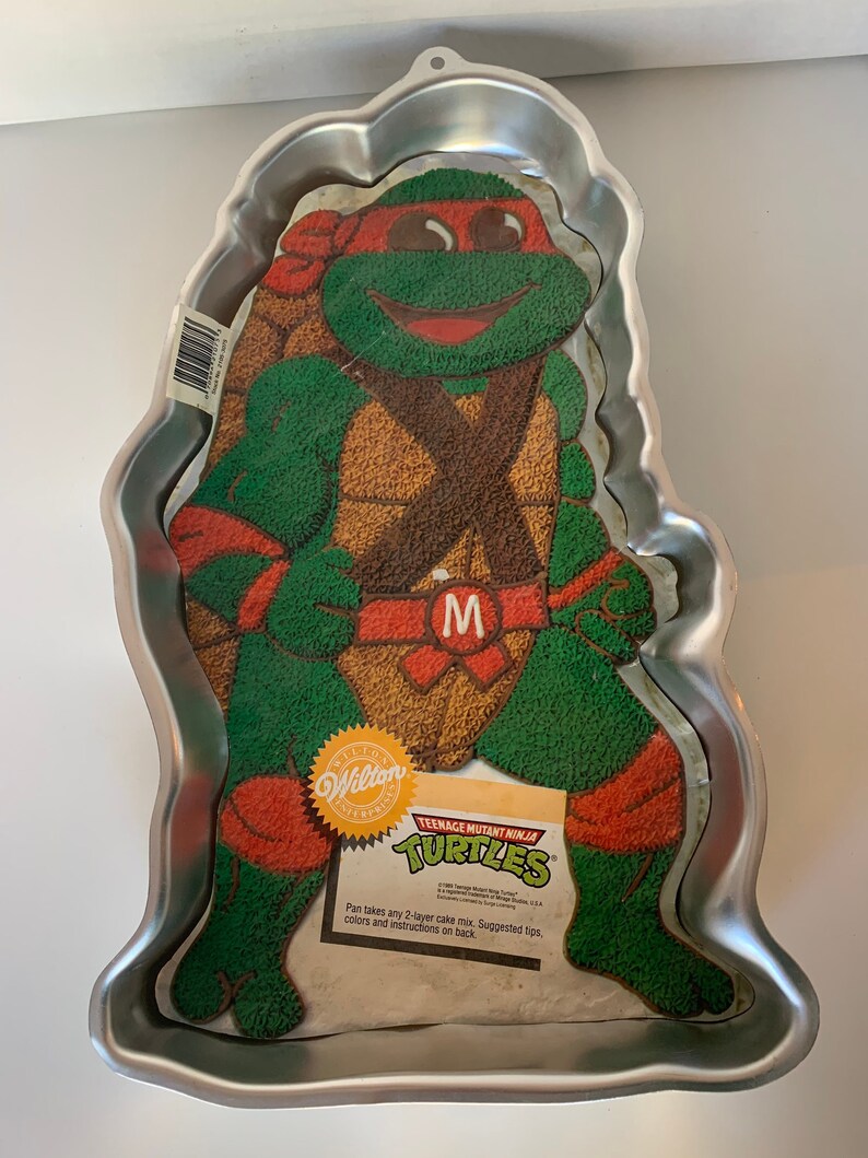 Vintage Wilton Teenage Mutant Ninja Turtles Cake Pan New Old - Etsy
