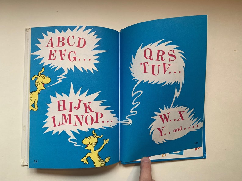 Vintage Dr. Seuss’s ABC Beginner Books, Grolier Book Club Edition, Dr ...