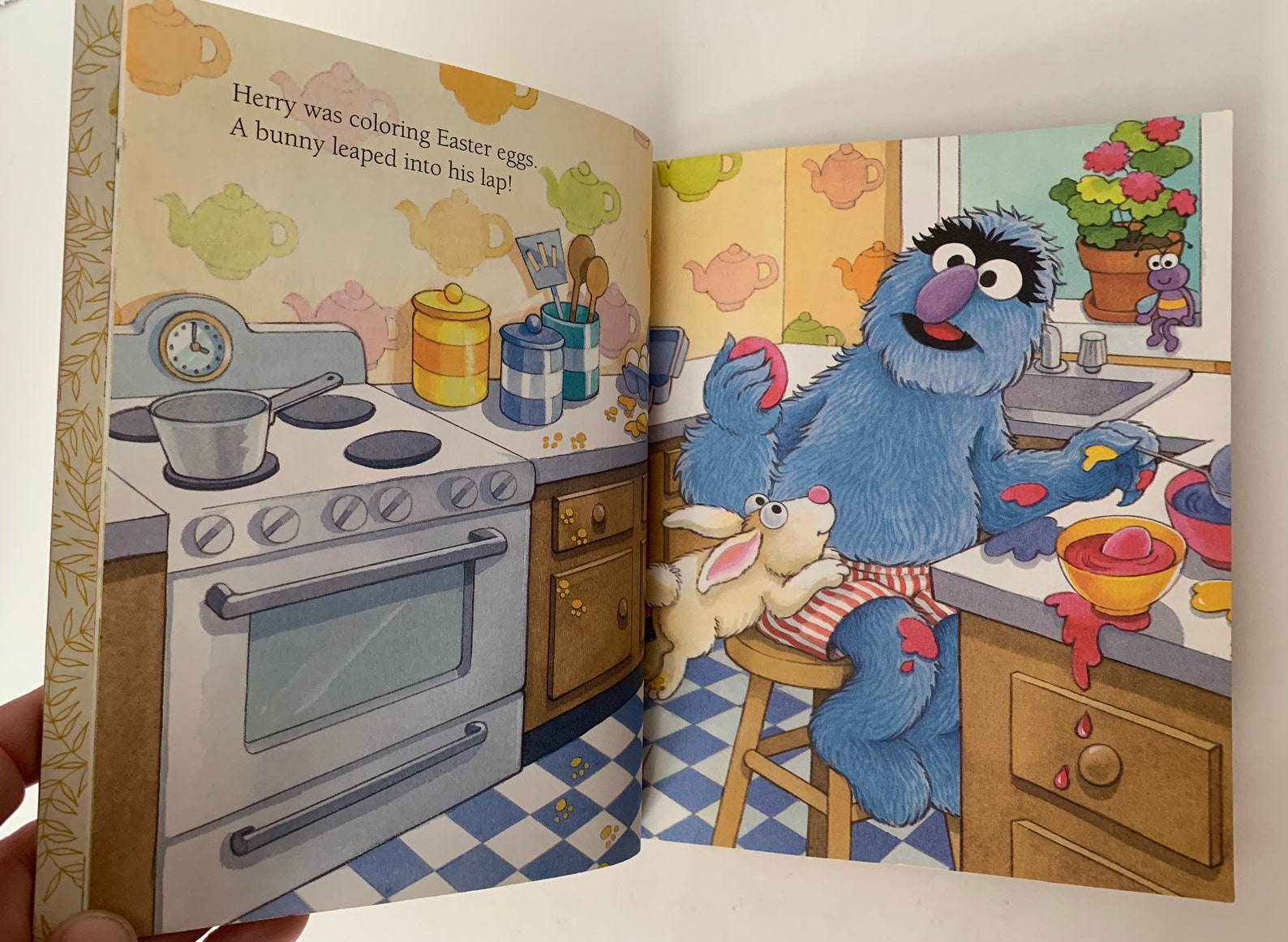 The Bunny Hop Sesame Street A Little Golden Book 1997 - Etsy Canada