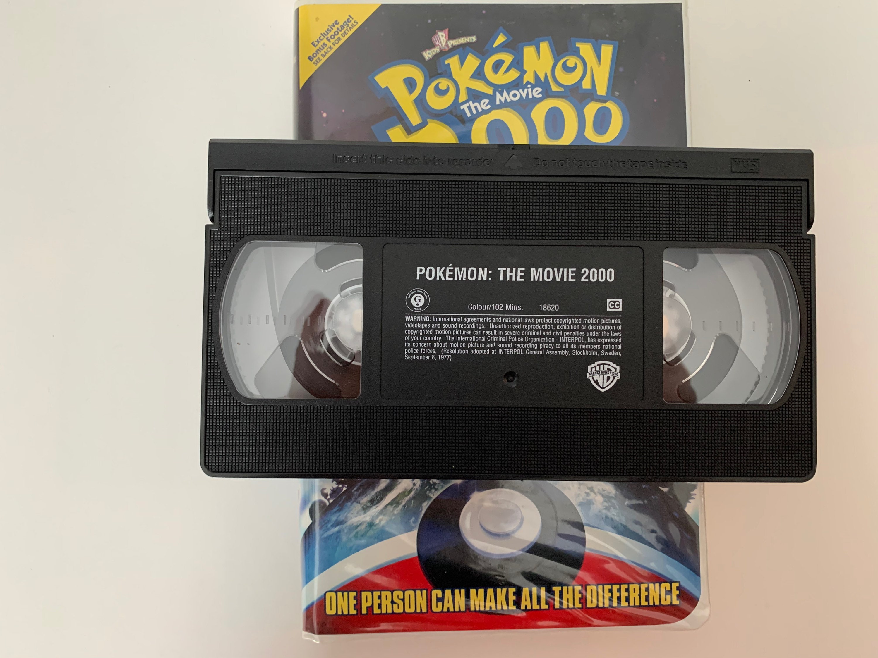 Pokémon the Movie 2000 VHS the Power of One Pokémon - Etsy