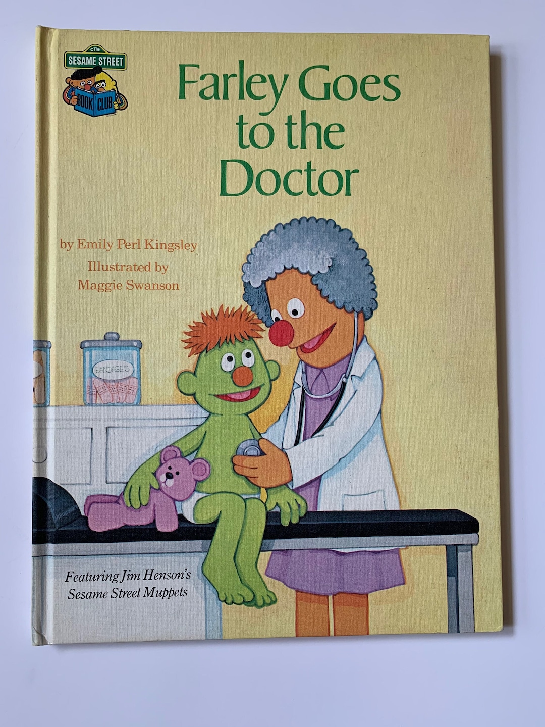 Vintage Sesame Street Book, Farley Goes to the Doctor, Jim Henson’s ...