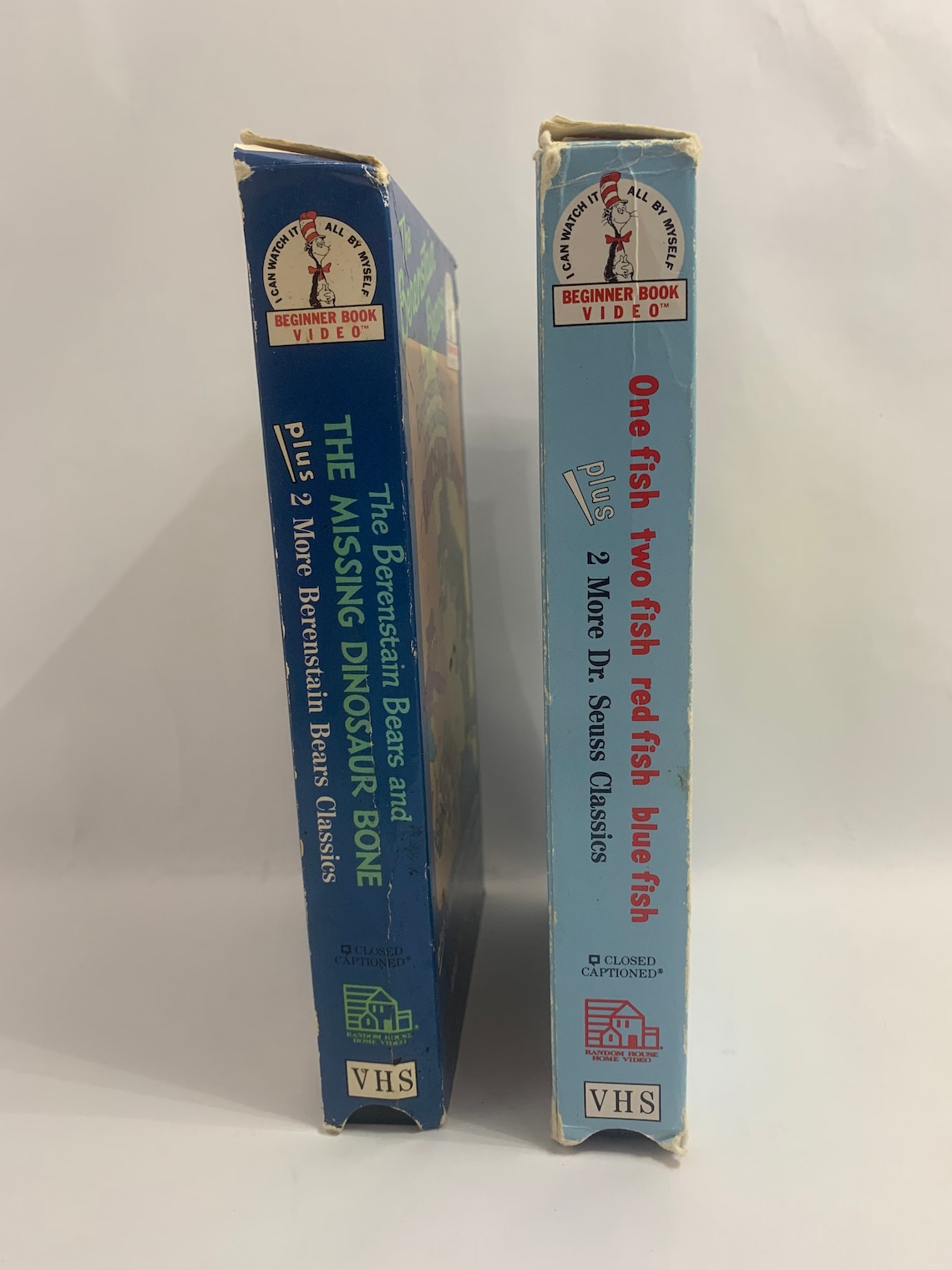 Vintage Dr. Seuss VHS Beginner Book Video, One Fish Two Fish Red Fish ...