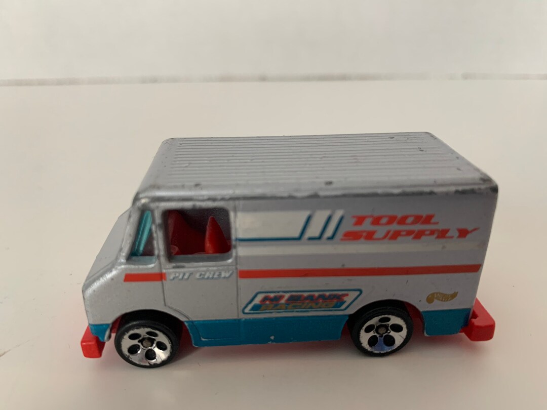 Hot Wheels Tool Supply Van, 1986 Vintage 5 Dot Wheels Van, Vintage Hot ...