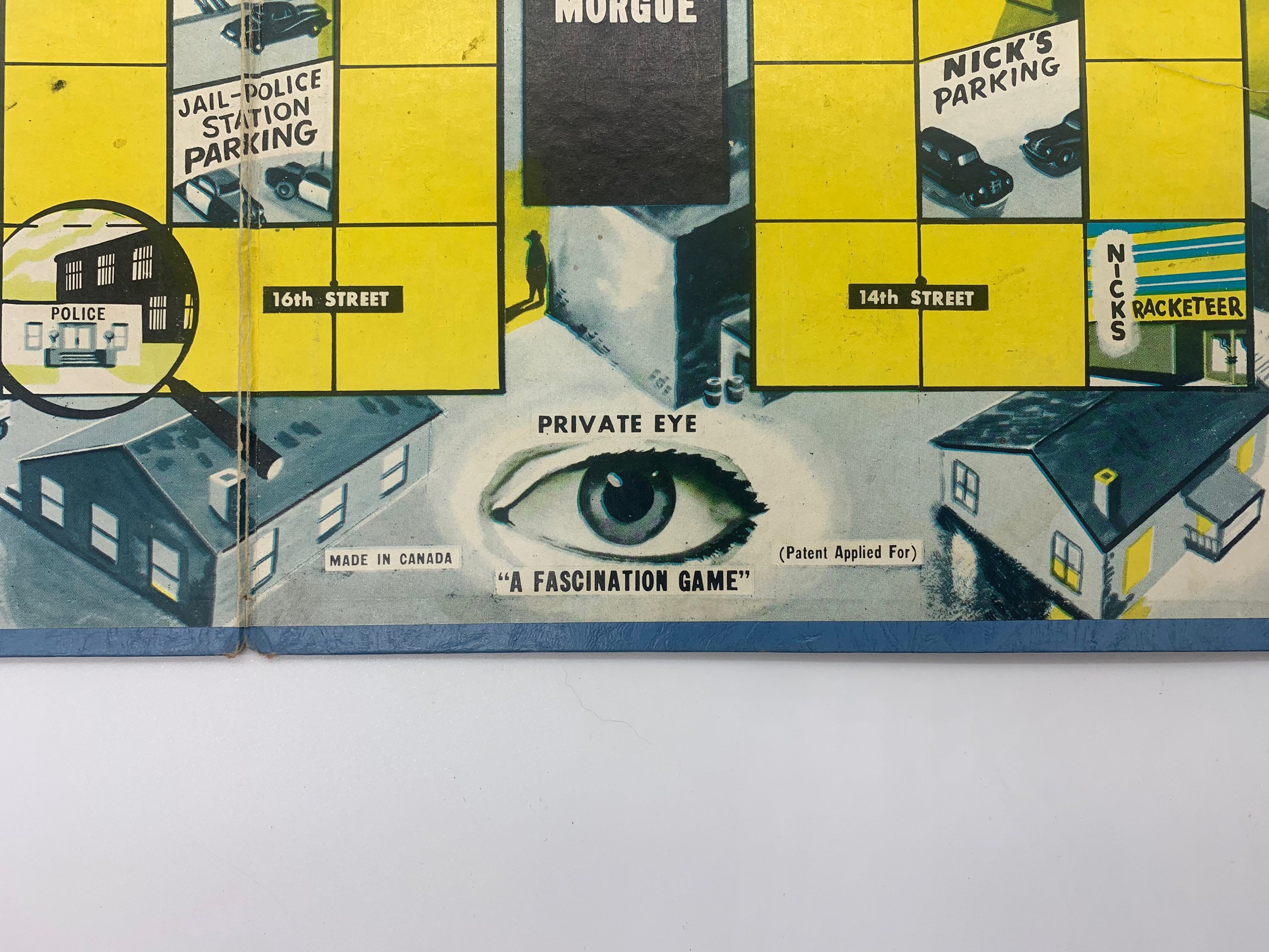 Vintage the Game of Private Eye Game Board and Rules - Etsy