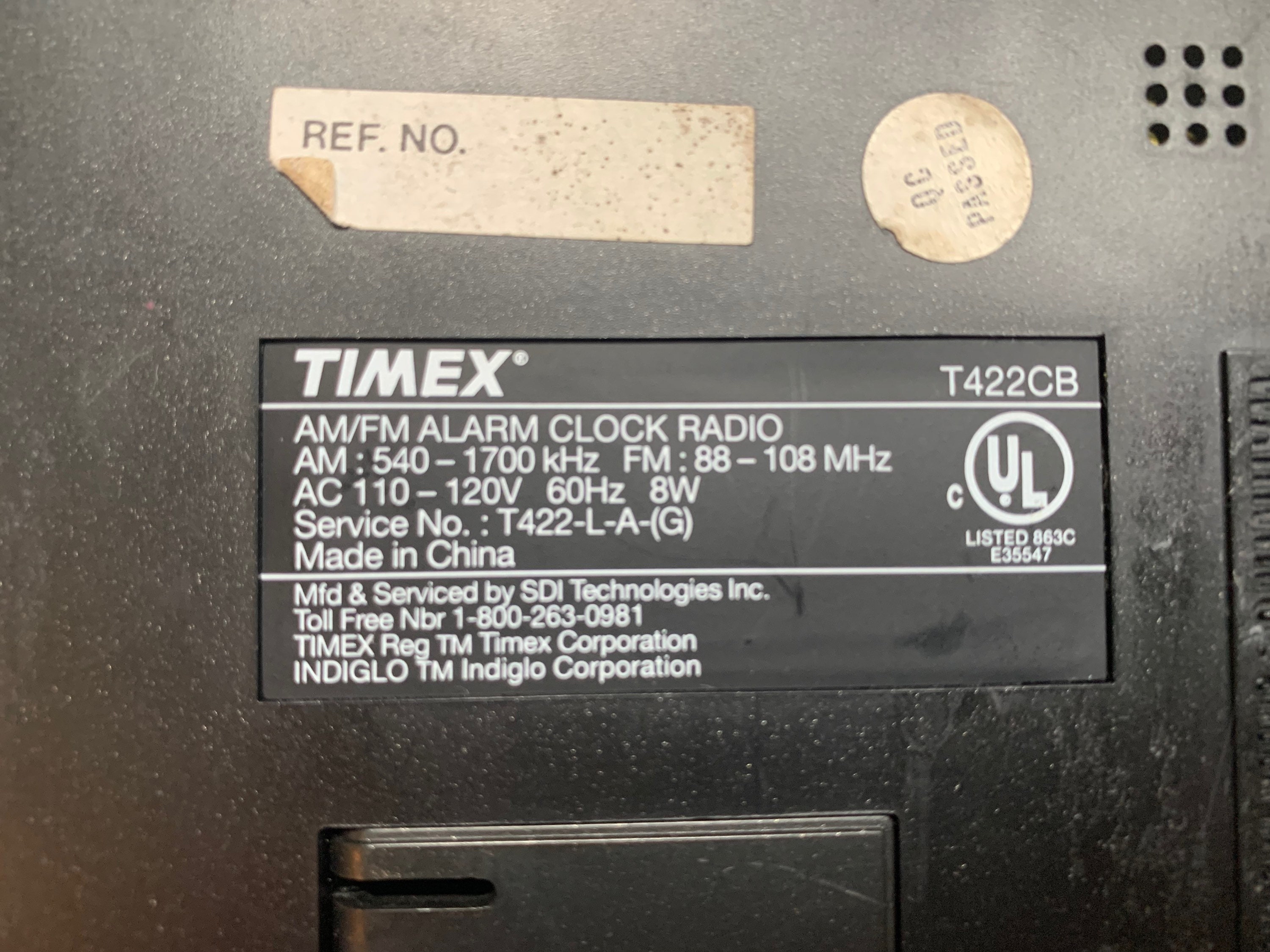 Timex Indiglo Digital Alarm Clock Timex AM/FM Alarm Clock - Etsy