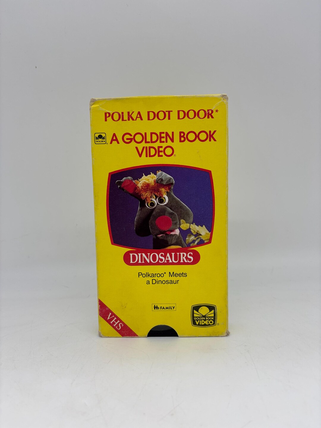 Polka Dot Door A Golden Book Video Dinosaurs Polkaroo Meets a Dinosaur ...