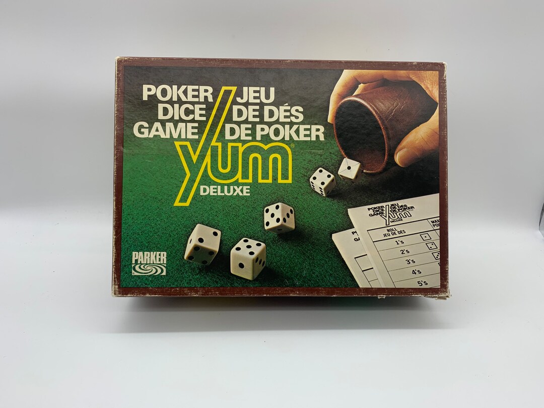 Vintage Parker Brothers Game of YUM Deluxe, Dice Game From 1970’s, YUM ...